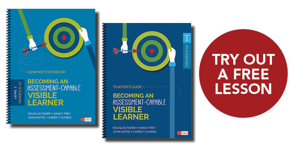 Becoming An Assessment-Capable Visible Learner